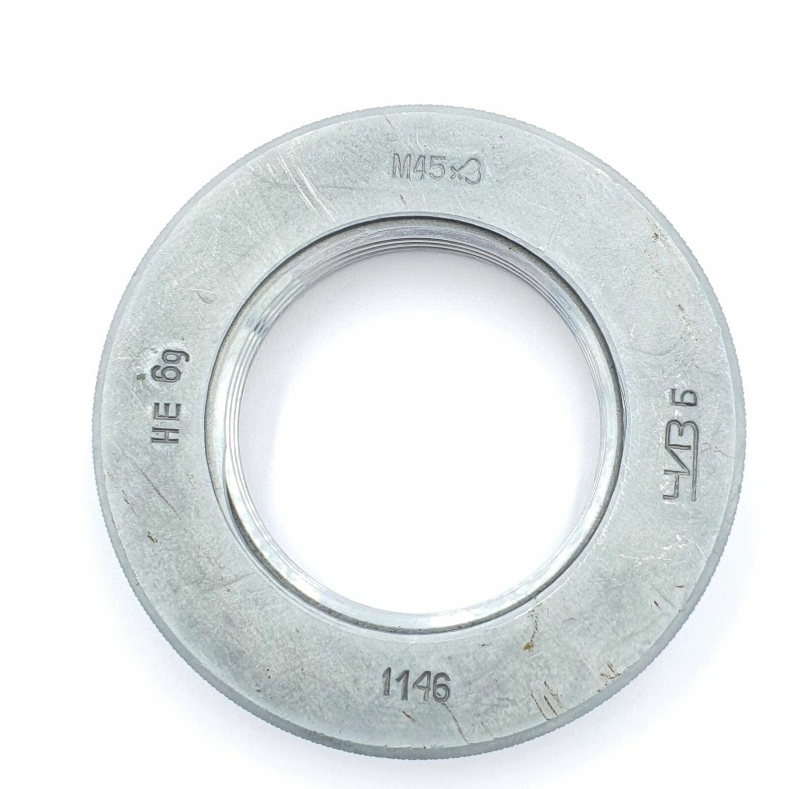 Калибр-кольцо М 45,0х3,0 6g НЕ