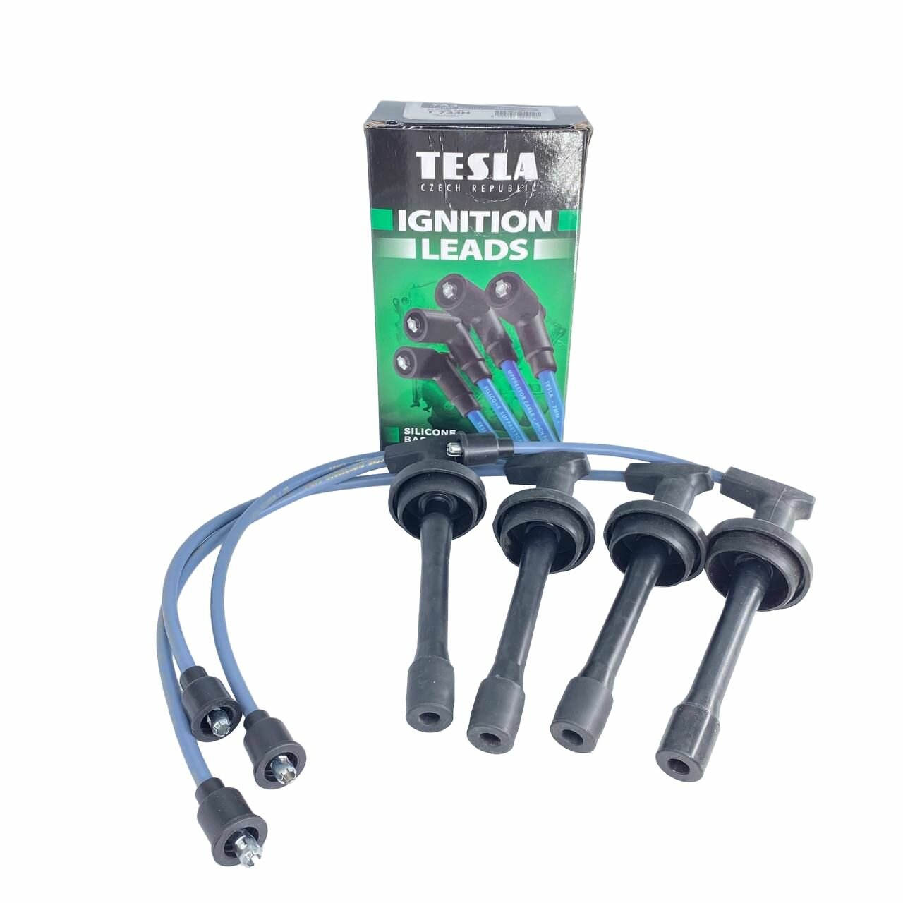 Комплект провода, высоковольтные (силиконовые) TESLA для а/м Патриот (с наконечниками) OEM: T733H.