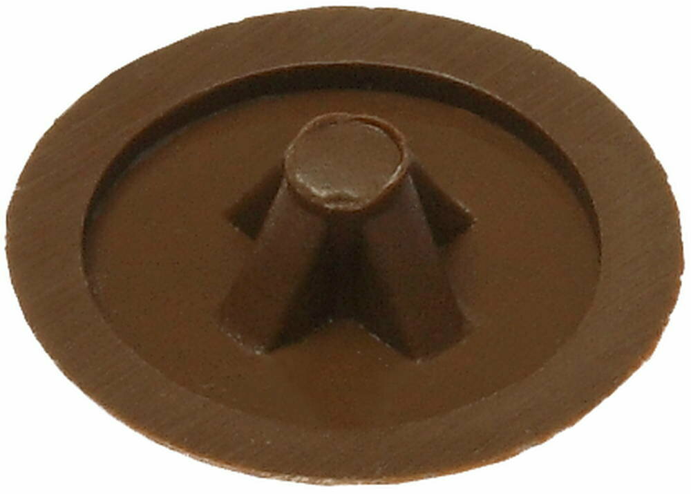 Заглушка под шуруп ЗУБР шлиц №2, цвет дуб, 40шт 4-308156-1