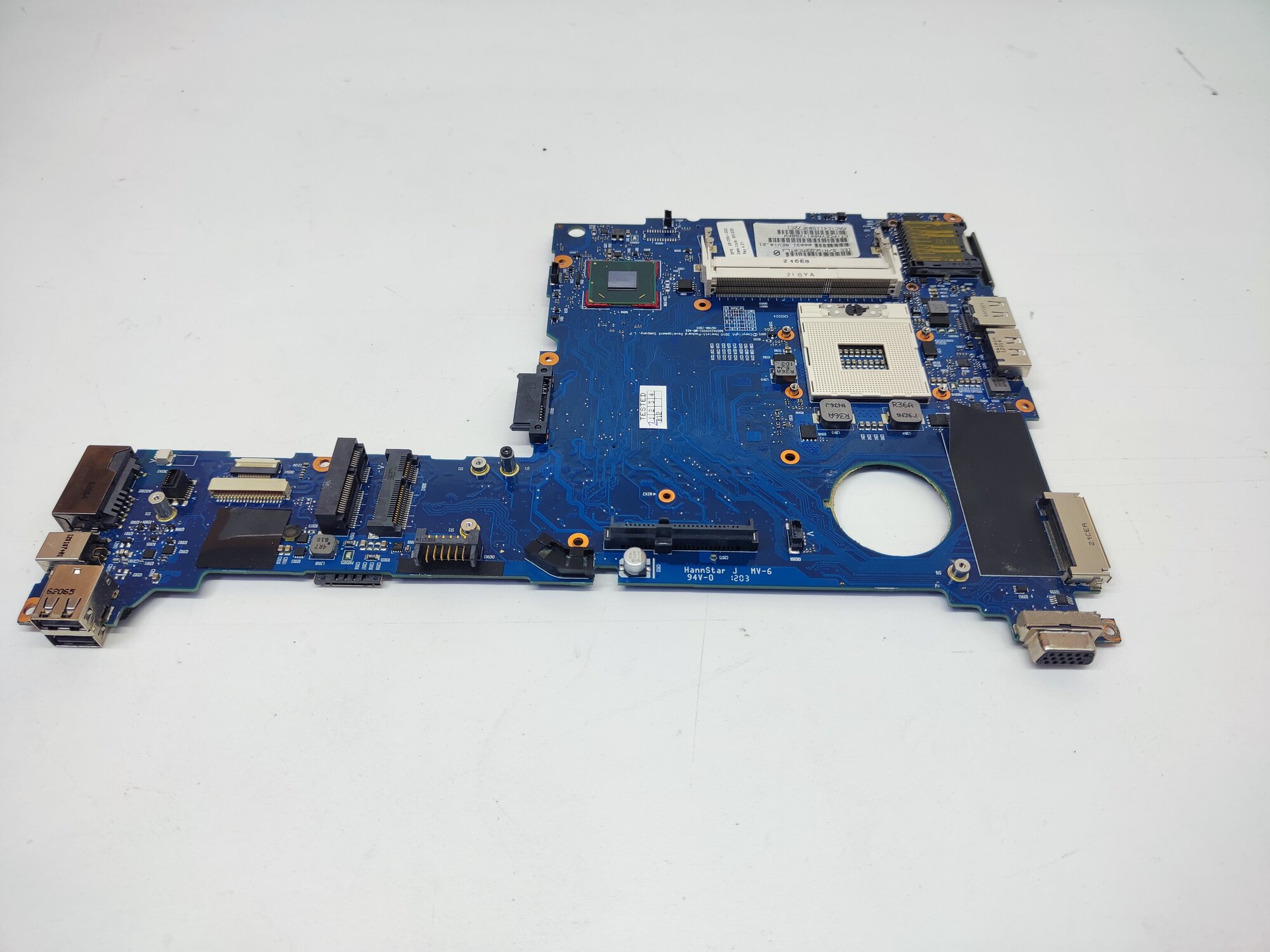 Материнская плата HP EliteBook 2560p не рабочая (донор) 6050A2400201-MB-A02