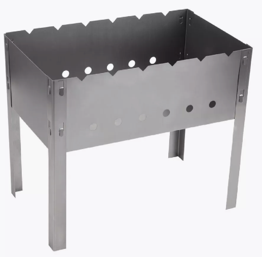 Мангал ECOS сборно-разборный 400х240х350мм, 0,35мм 182519