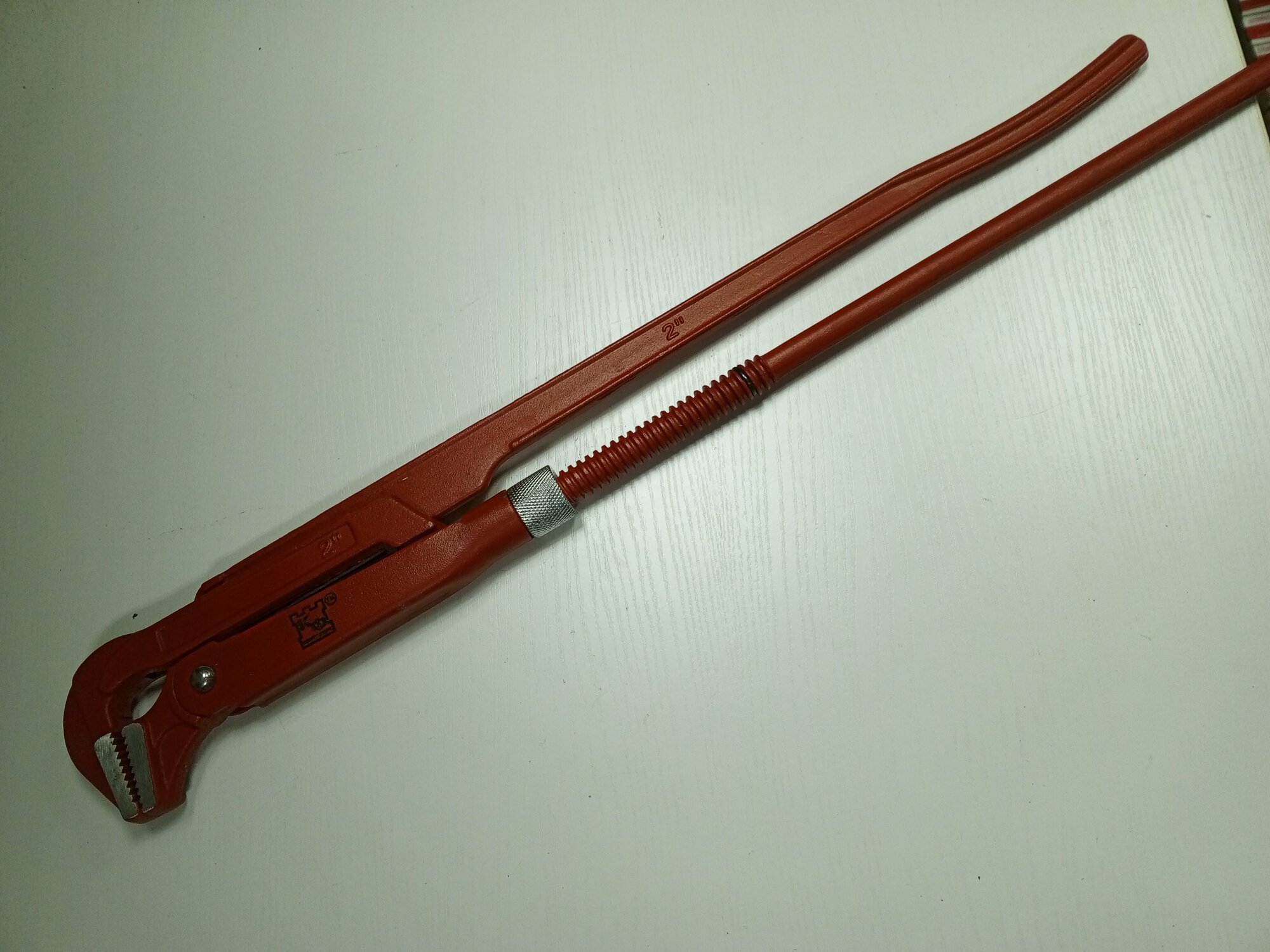 Ключ трубный КонтрФорс, 90°, 2"