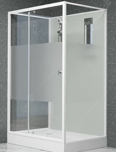 Душевая кабина RGW AN-207 OLB квадратная 90x90, распашная дверь