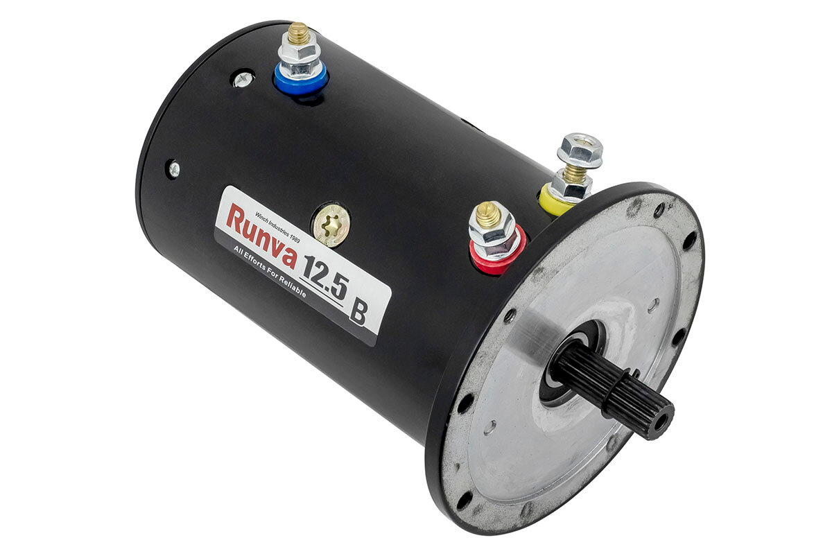 Мотор для лебедки Runva EWB12500, выходная мощность: 2,4 кВт / 3,2 л. с.