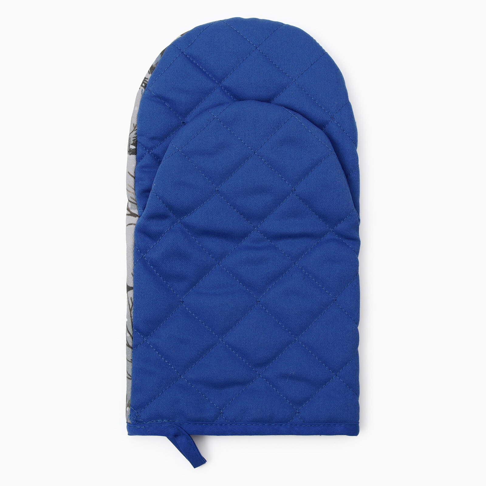 Варежка-прихватка Этель Forest bear 15х28см, саржа, 100% хл, ватин 250г/м2