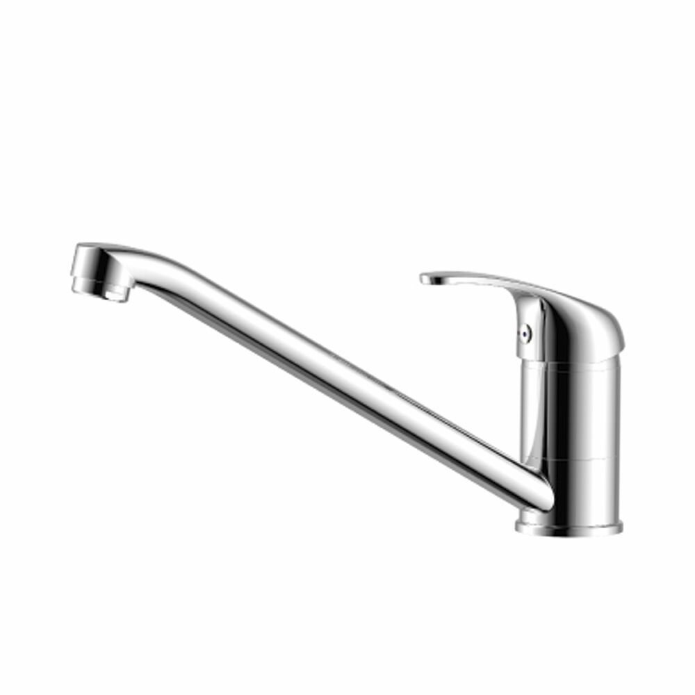 Смеситель для кухни поворотный. Излив 250 мм ROSSINKA, хромированный