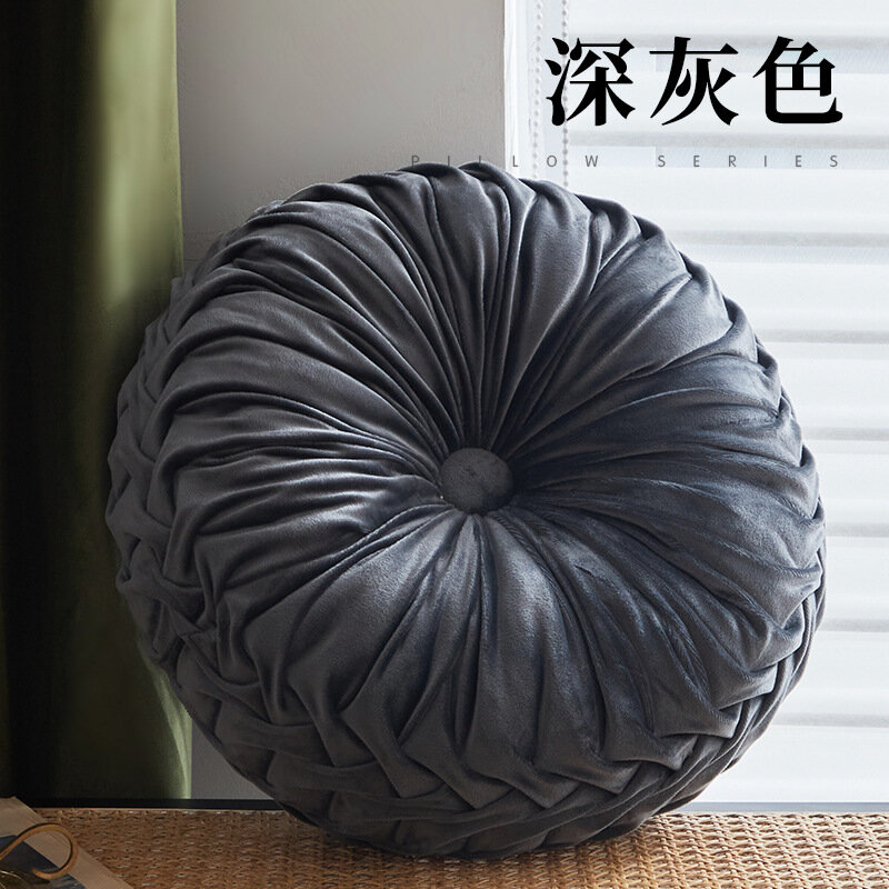Подушка Florescence Amazon Hot Style Ins Wind, голландский бархат, диаметр 38 см, толщина 10 см