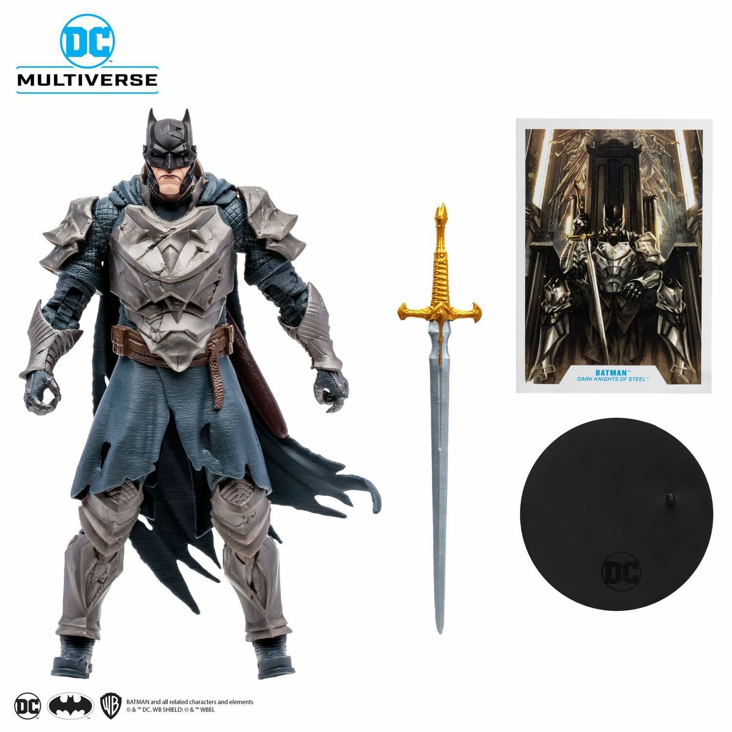 McFarlane Toys DC Comics Железный рыцарь"Бэтмен" фигурка, toyking