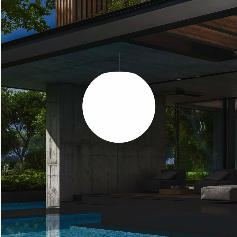 Подвесной LED шар Moonlight 30 см 220V White