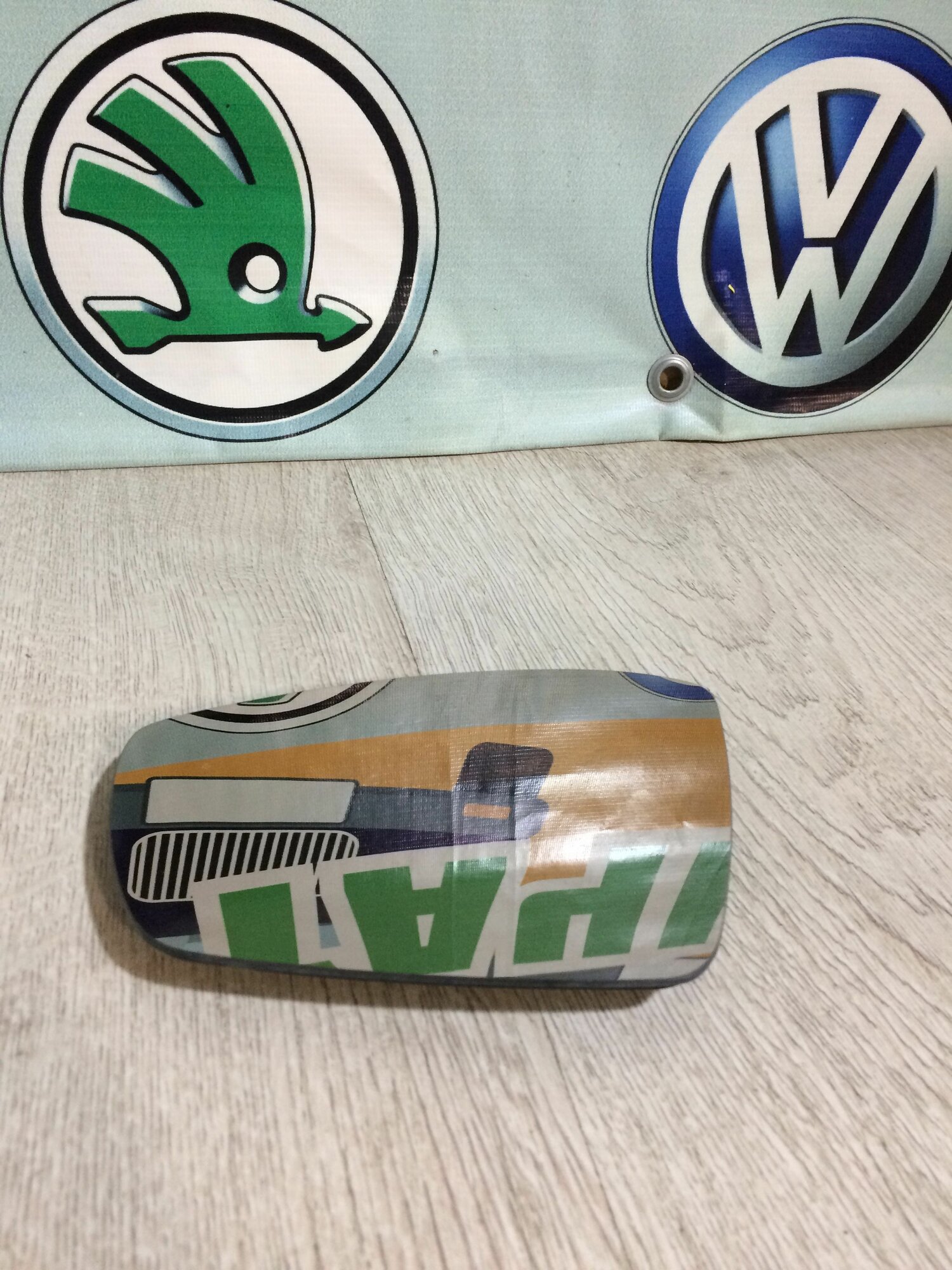 Зеркальный элемент левый стекло обогрев Фольксваген Поло Polo Volkswagen 2015-2020г