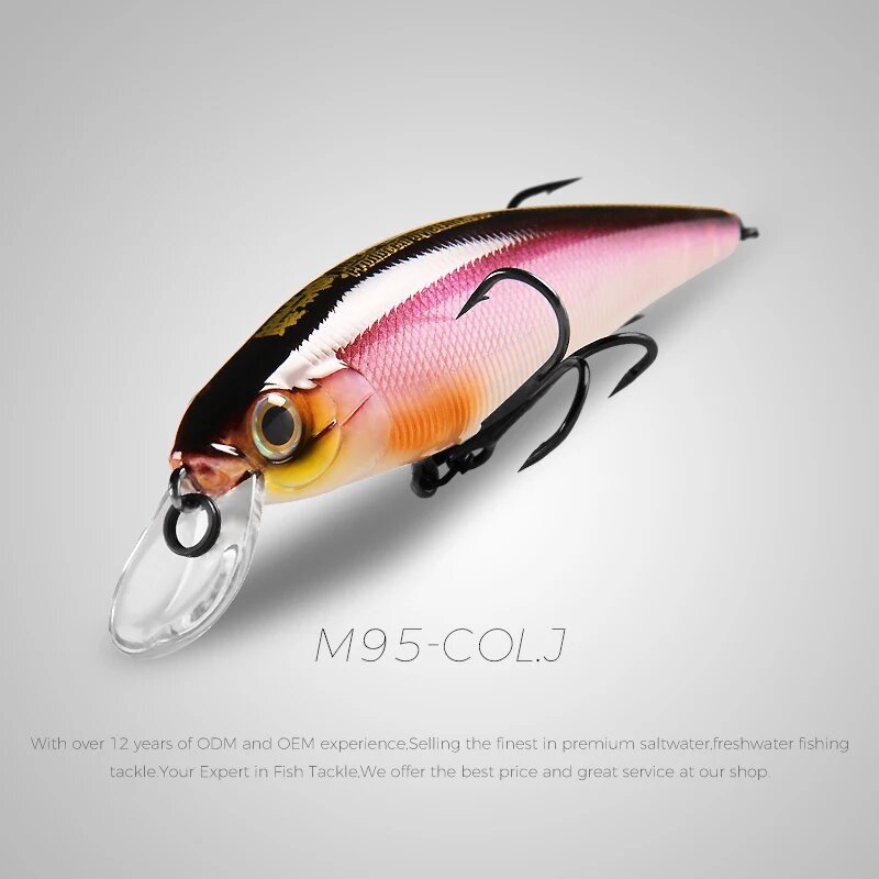 BEARKING Squad Minnow 95 мм воблер 95mm-Col. J