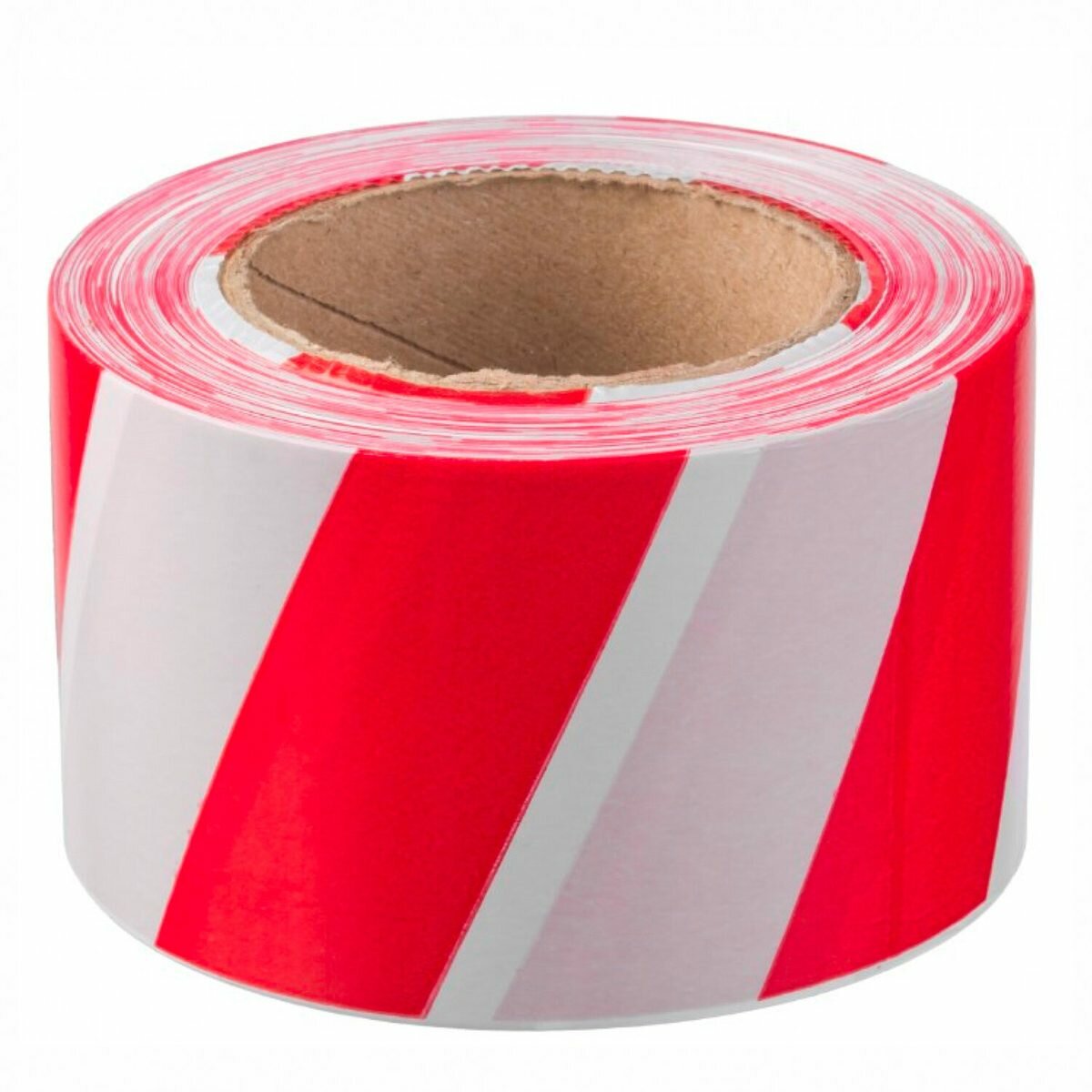 Лента оградительная сигнальная красно-белая Стандарт, 75мм х 200м, полиэтилен (ЛО 200/75), 3шт.