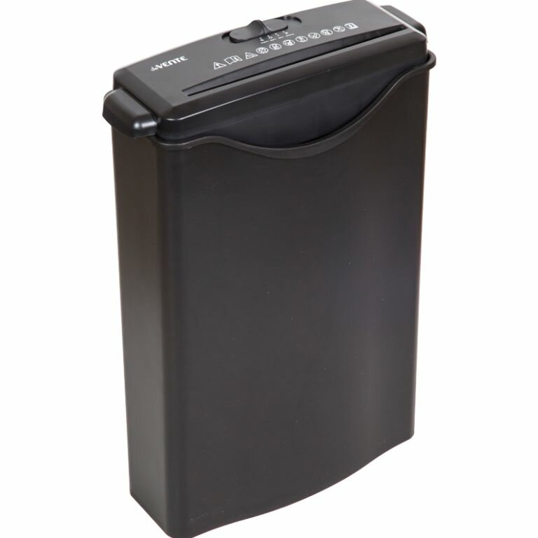 Шредер для бумаги 308x130x371 мм, 10 литров, вес 1,5 кг, одновременная загрузка 6 листов