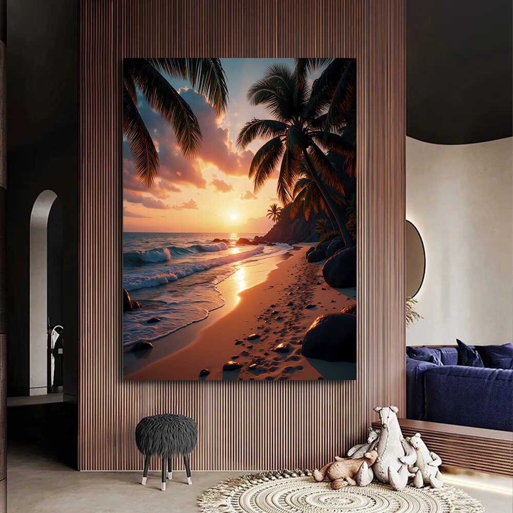 Природа / горы, море, картина на стену / в интерьер, 30х40 см.