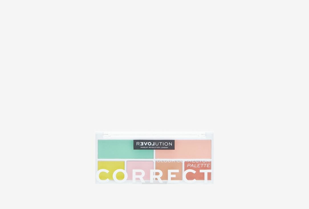Палетка для лица RELOVE REVOLUTION CORRECT COLOUR CORECTOR PALETTE 2.8 г Neutral