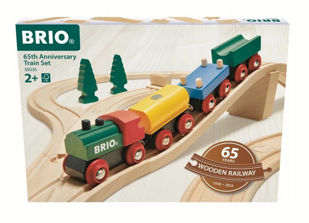 Деревянная железная дорога Brio - Деревянная железная дорога посвященная 65-летию - Брио 36036