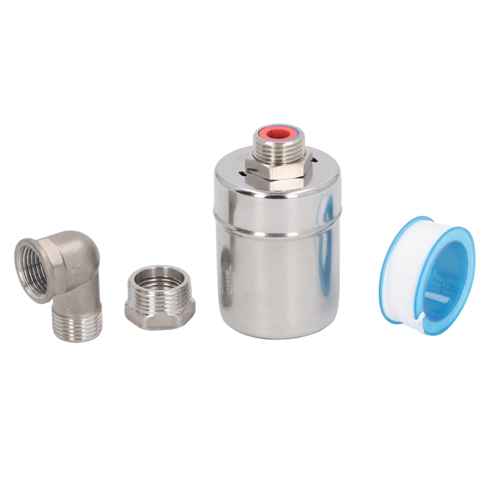 Автоматический Поплавковый Клапан Из Нержавеющей Стали 304: Компактный Дизайн Для Экономии Места - Высокая Надежность и Безопасность Клапан Контроля Уровня Воды for Баки, Башни, Бассейны и Солнечные Системы