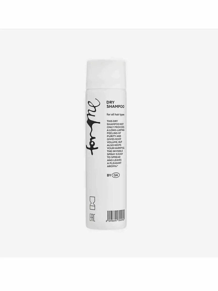 Сухой шампунь FOR ME by Gold Apple Dry Shampoo, для объема, цветочно-пудровая отдушка