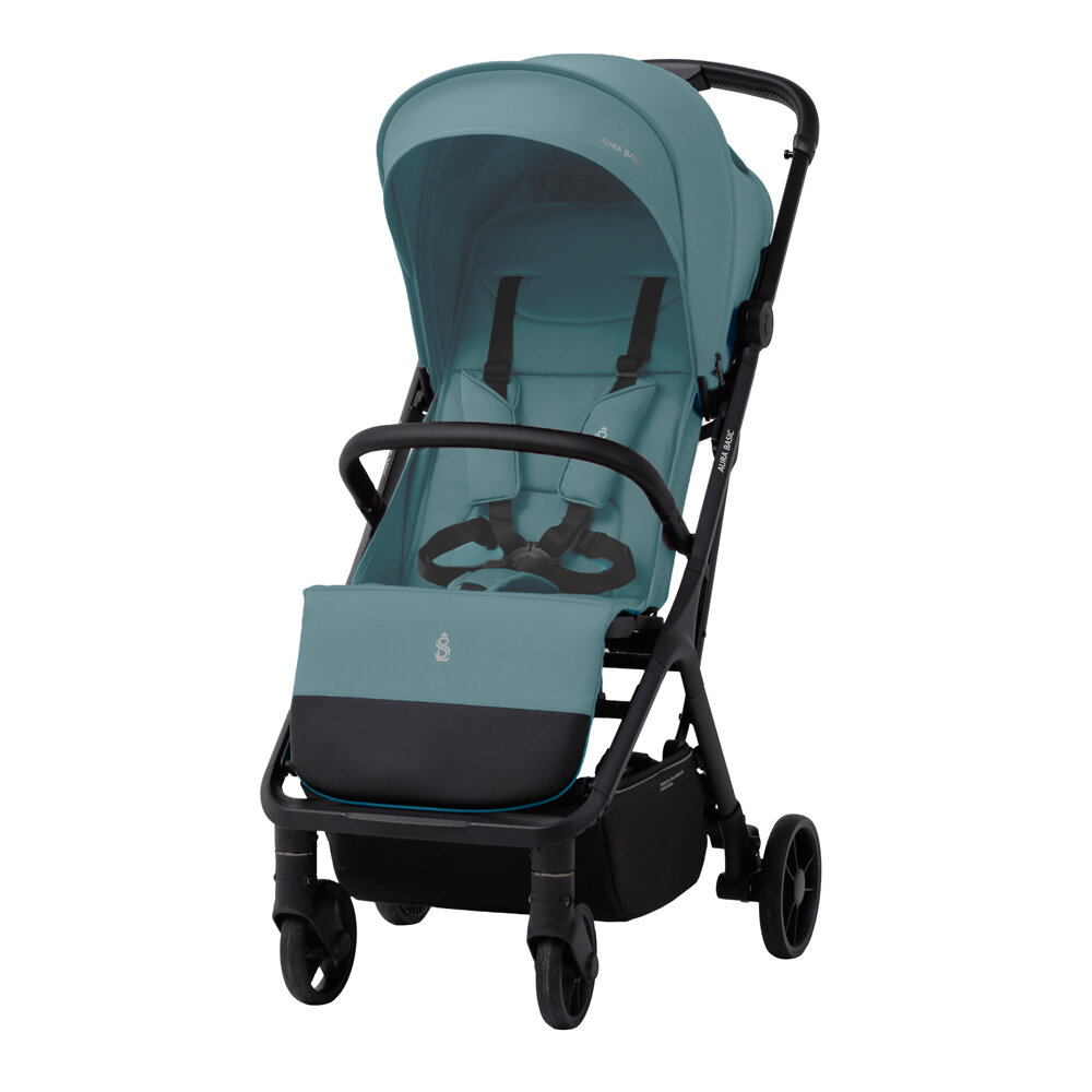 Прогулочная коляска Sweet Baby Aura, цвет Green / Basic (Бирюзовый), артикул производителя 427569