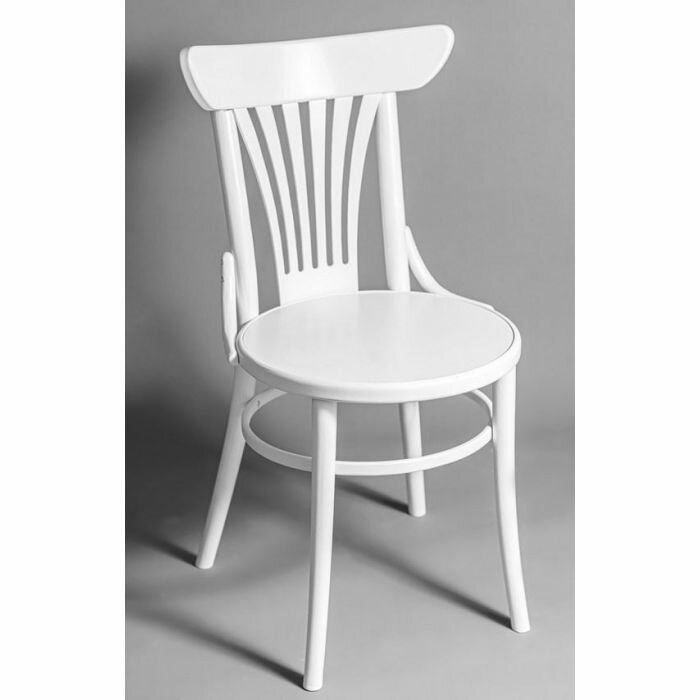 Стул венский Uranus (белый) жесткое сиденье