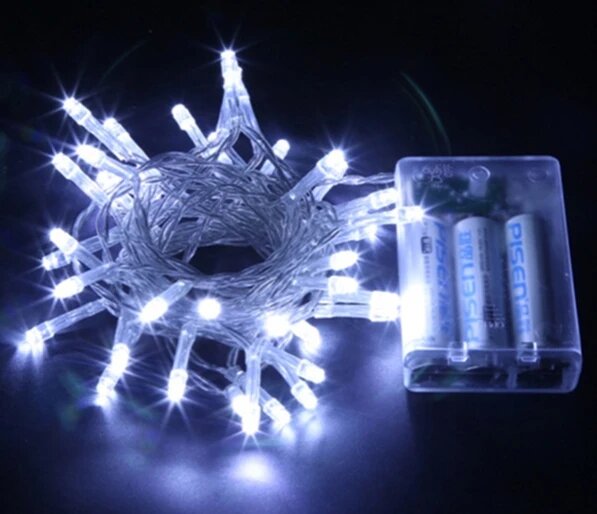 Светодиодная гирлянда 10M 80LED, белый свет