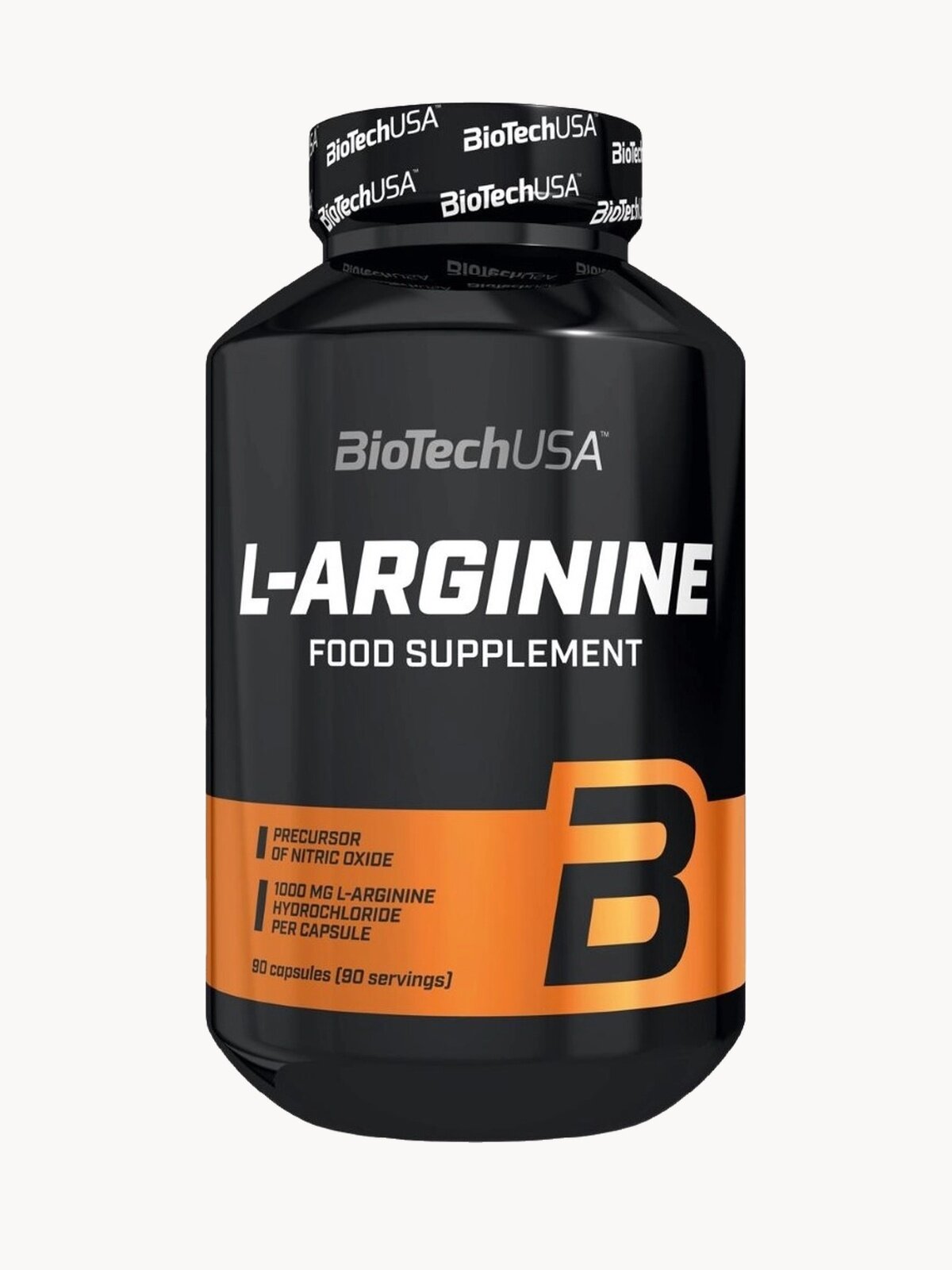 Аминокислота L-аргинин в капсулах / BioTechUSA L-Arginine 1000 мг / 90 шт.