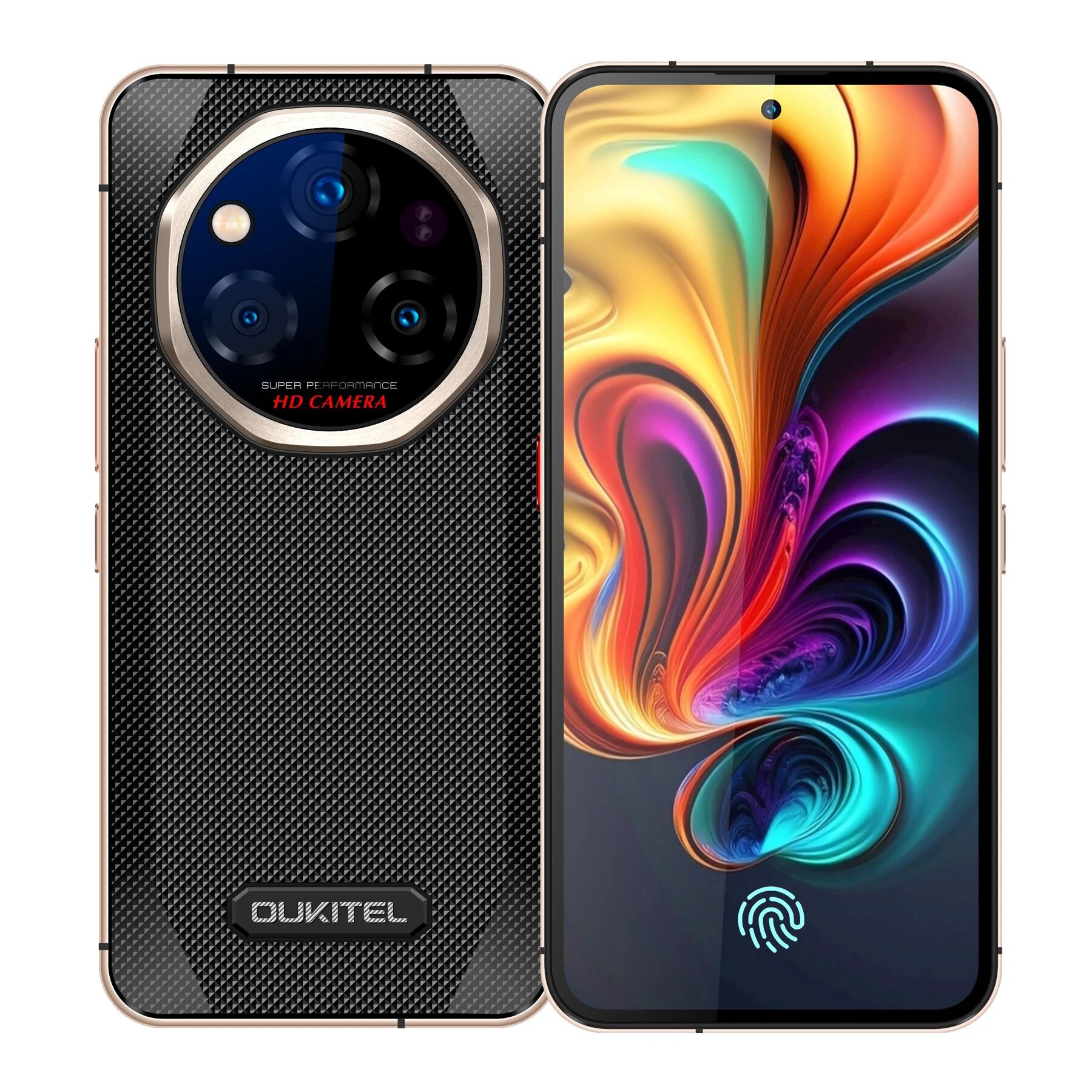 【Мировая премьера】 Надежный телефон OUKITEL WP210 - MTK 8200, 36 ГБ 512 ГБ, 8800 мАч 45 Вт, 6,7", 108 Мп, NFC, Android 15, смартфон WIFI / 5G Черный, Black