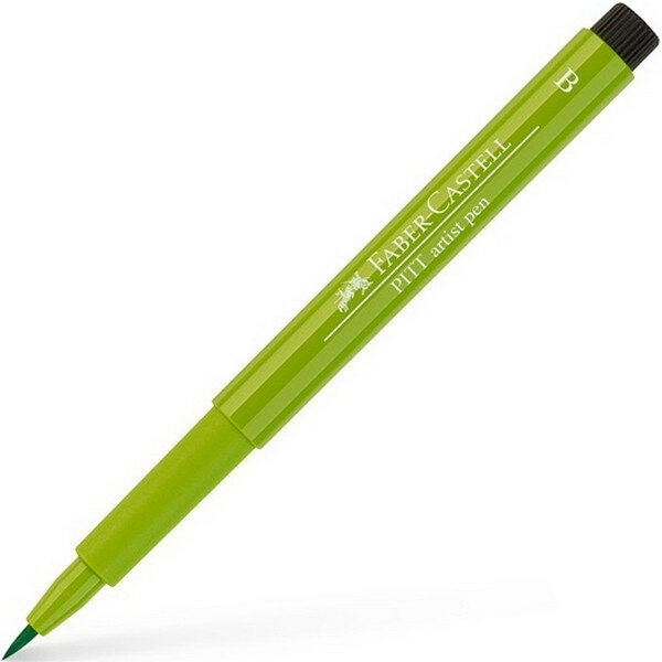 Ручка капиллярная Faber-Castell PITT Artist Pen B (Brush), цвет 170 may green (Faber-Castell 167470)