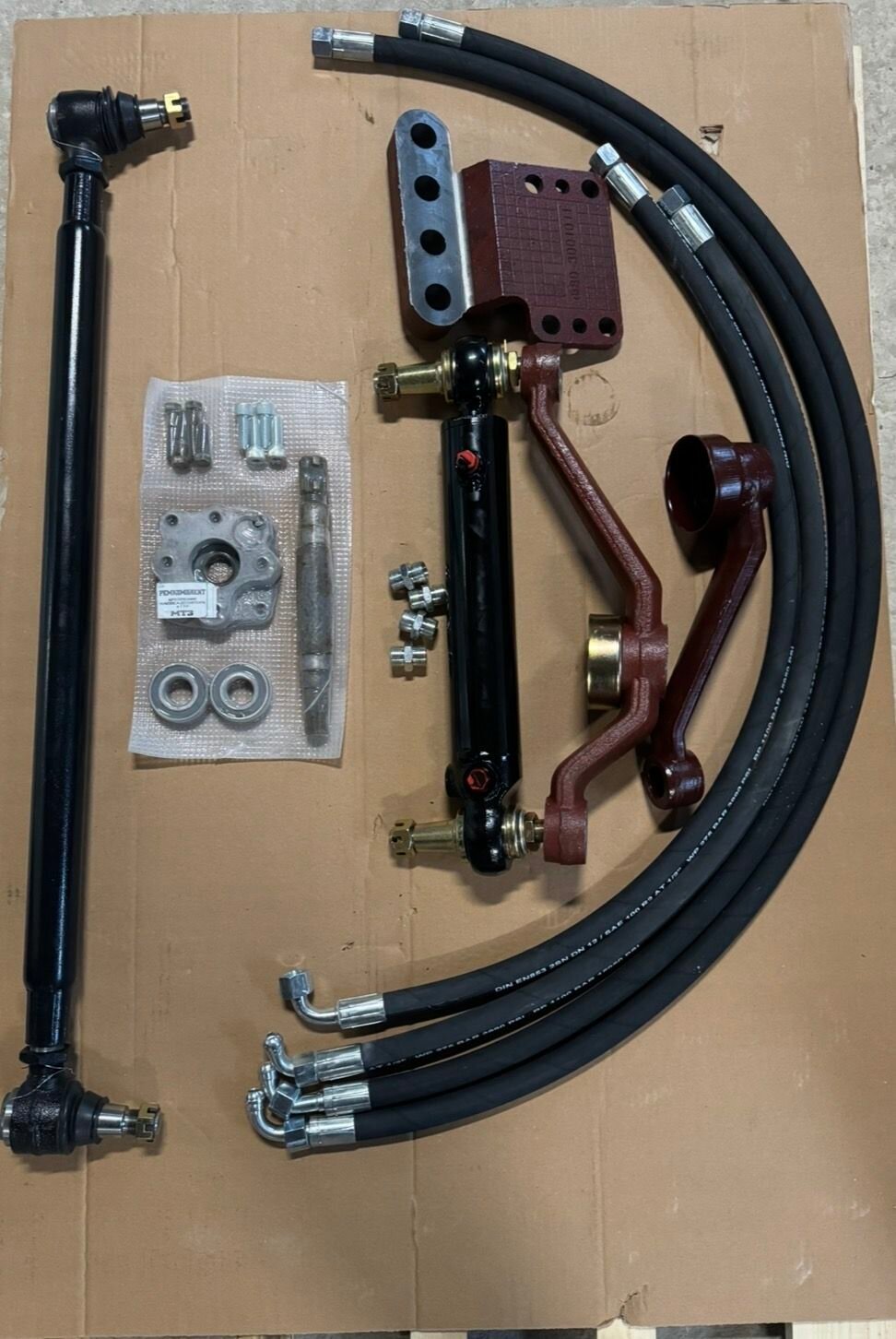 Комплект переоборудования ГУРа трактора мтз 80 под насос дозатор