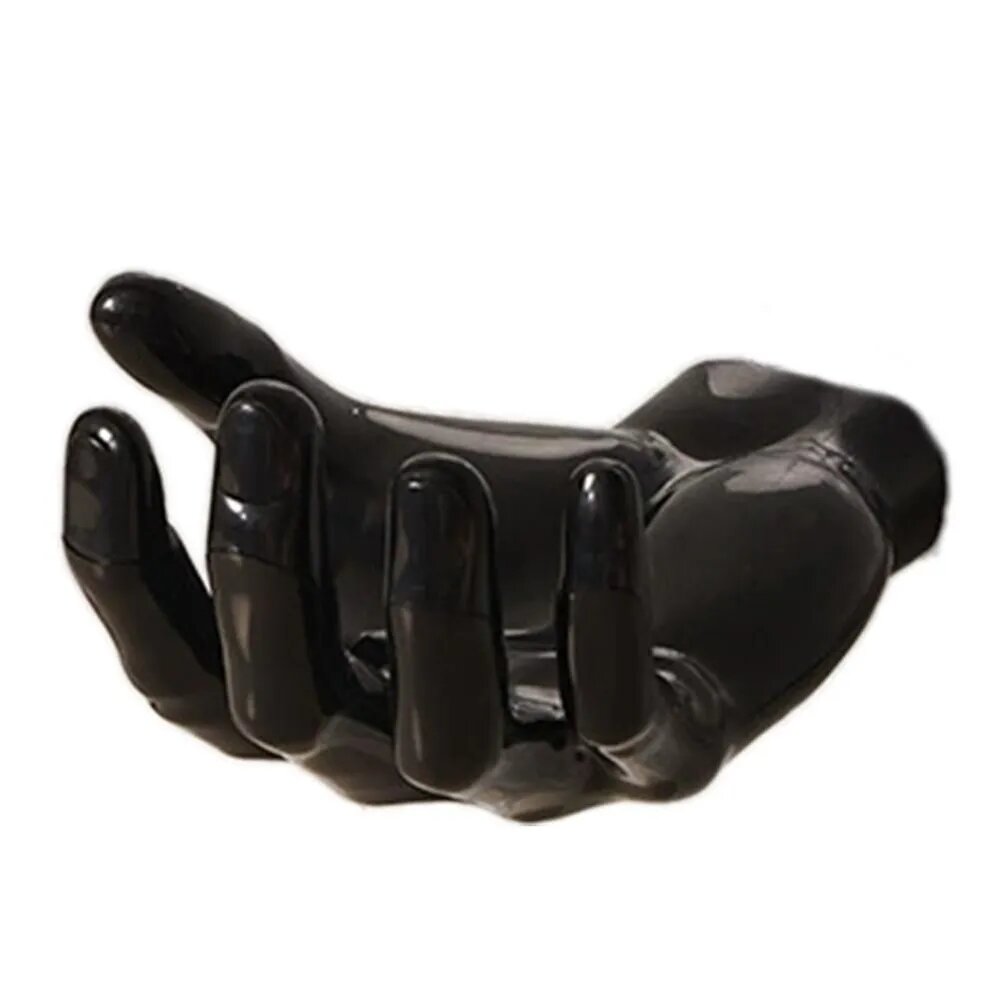 Держатель для ванной комнаты "Крючок для стен в форме руки, сильный бесклеевой держатель для ключей и наушников, органайзер для дома без сверления", 1 шт