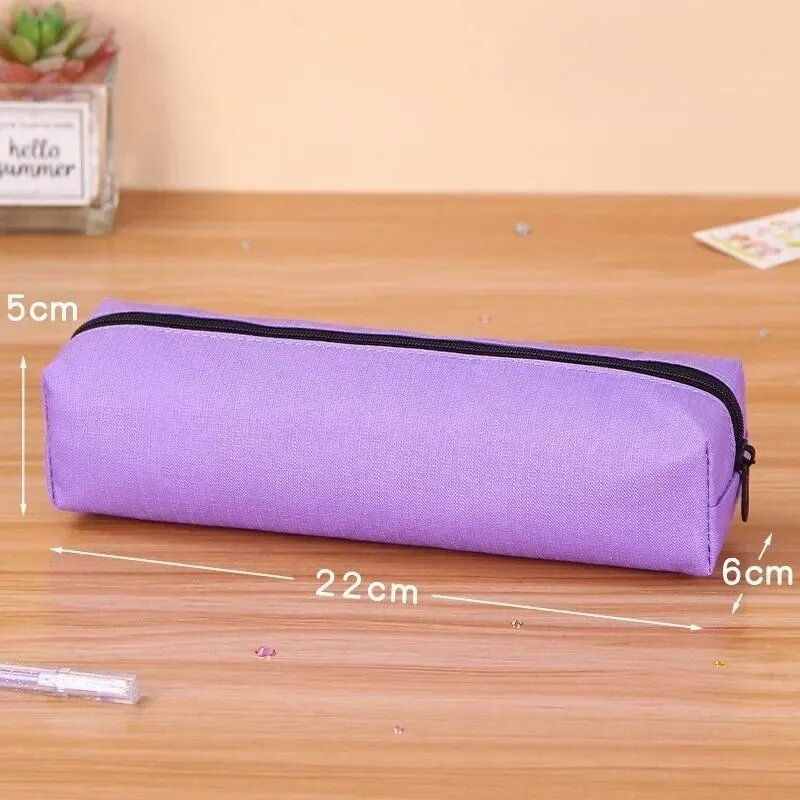 Детский пенал, милый и вместительный, компактный и стильный, для школьных принадлежностей, портативный и легкий