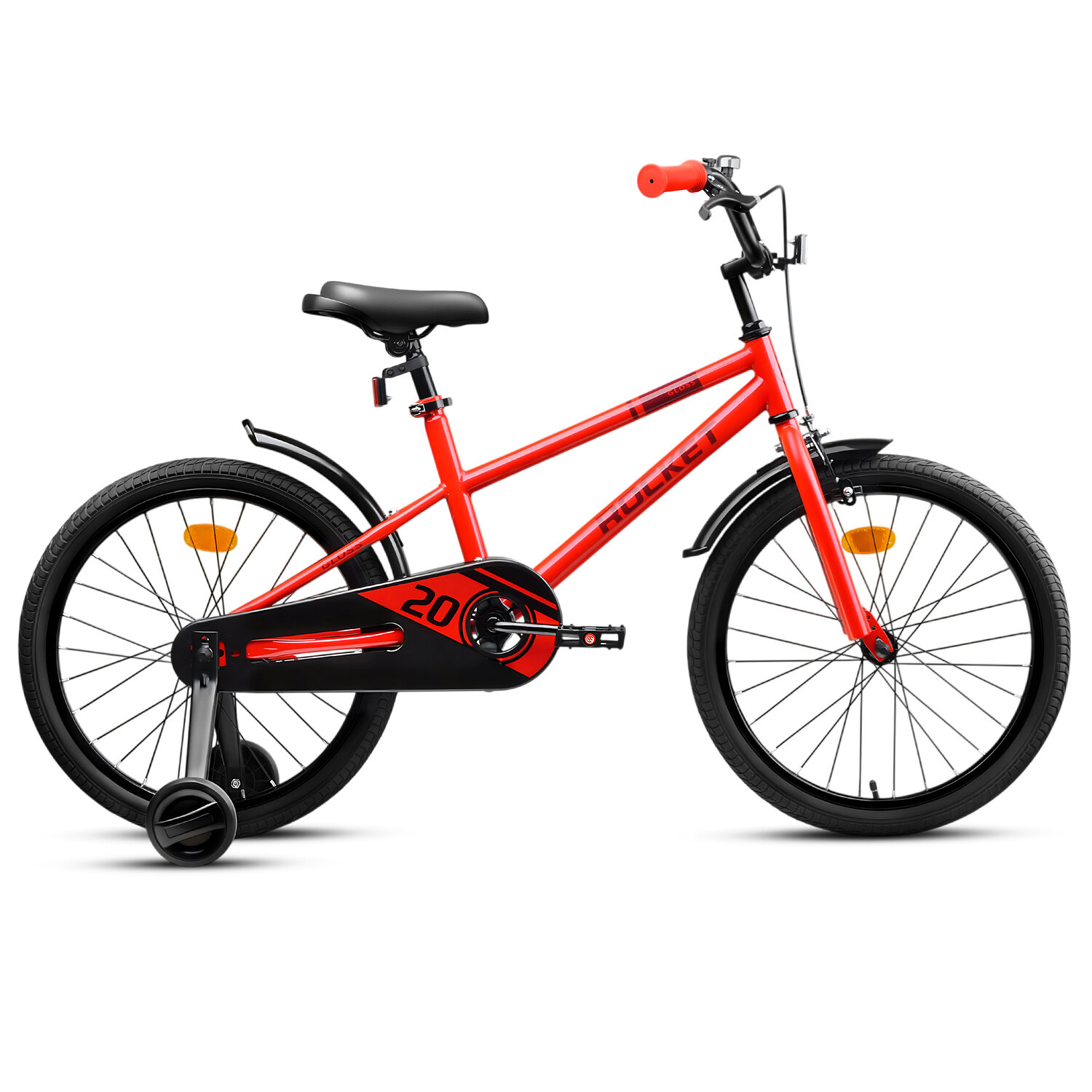 Велосипед 20" Rocket Gloss, цвет красный