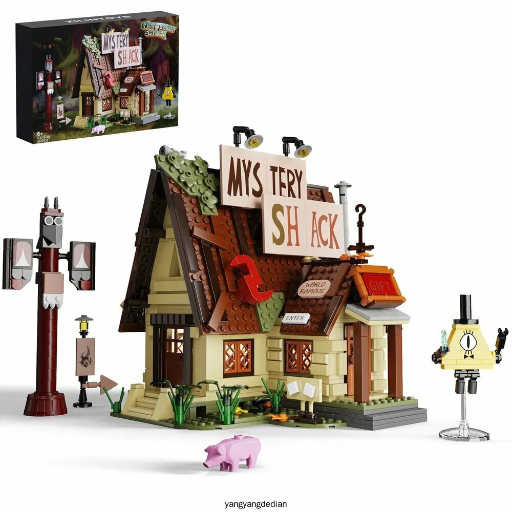Конструктор Gravity Falls house странный город Набор строительных блоков