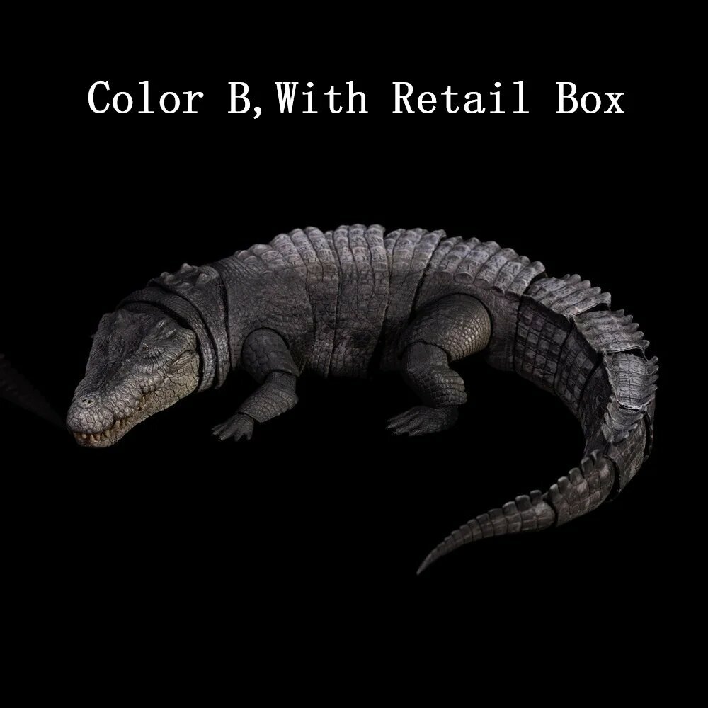 Модель крокодила поросурус от Nanmu Studio Color B With Box