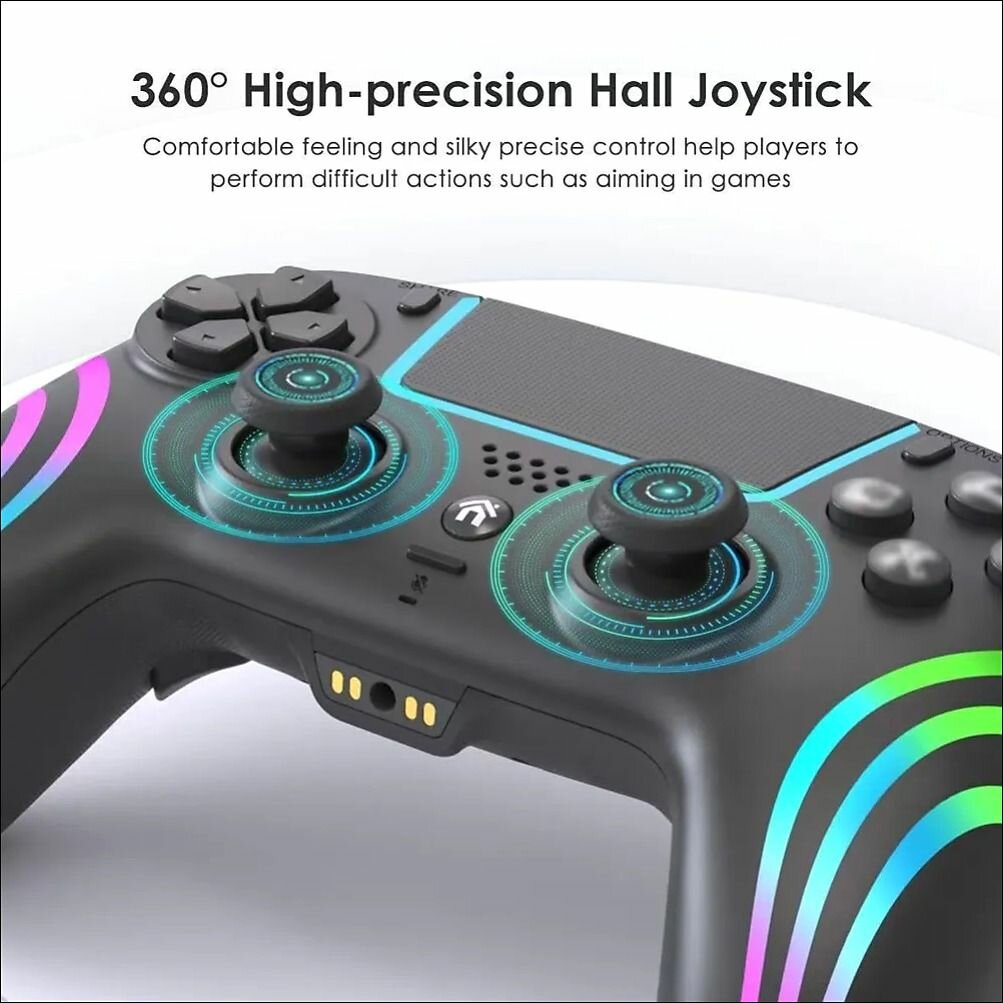 PS5 используется для PS4 - ручного компьютера ps4, для ПК bluetooth prospection линейного спускового крючка Steam беспроводной геймпад для игр с линейным триггером