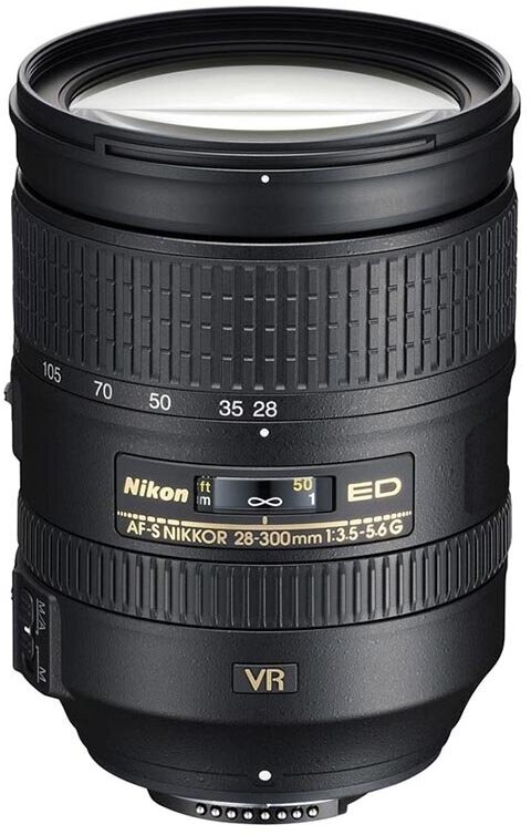 Nikon 28-300mm f/3.5-5.6G ED VR AF-S Nikkor