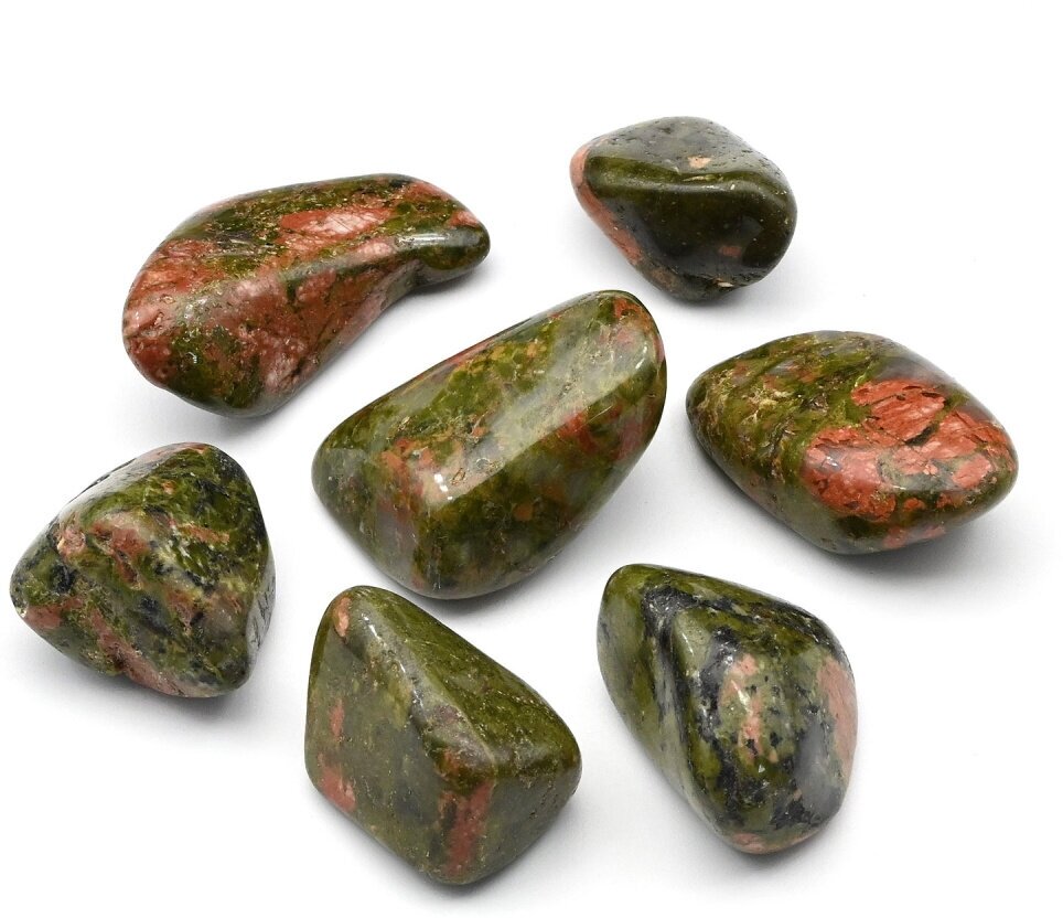 Унакит галтовка фракция 15-35мм, упаковка 100г (L)