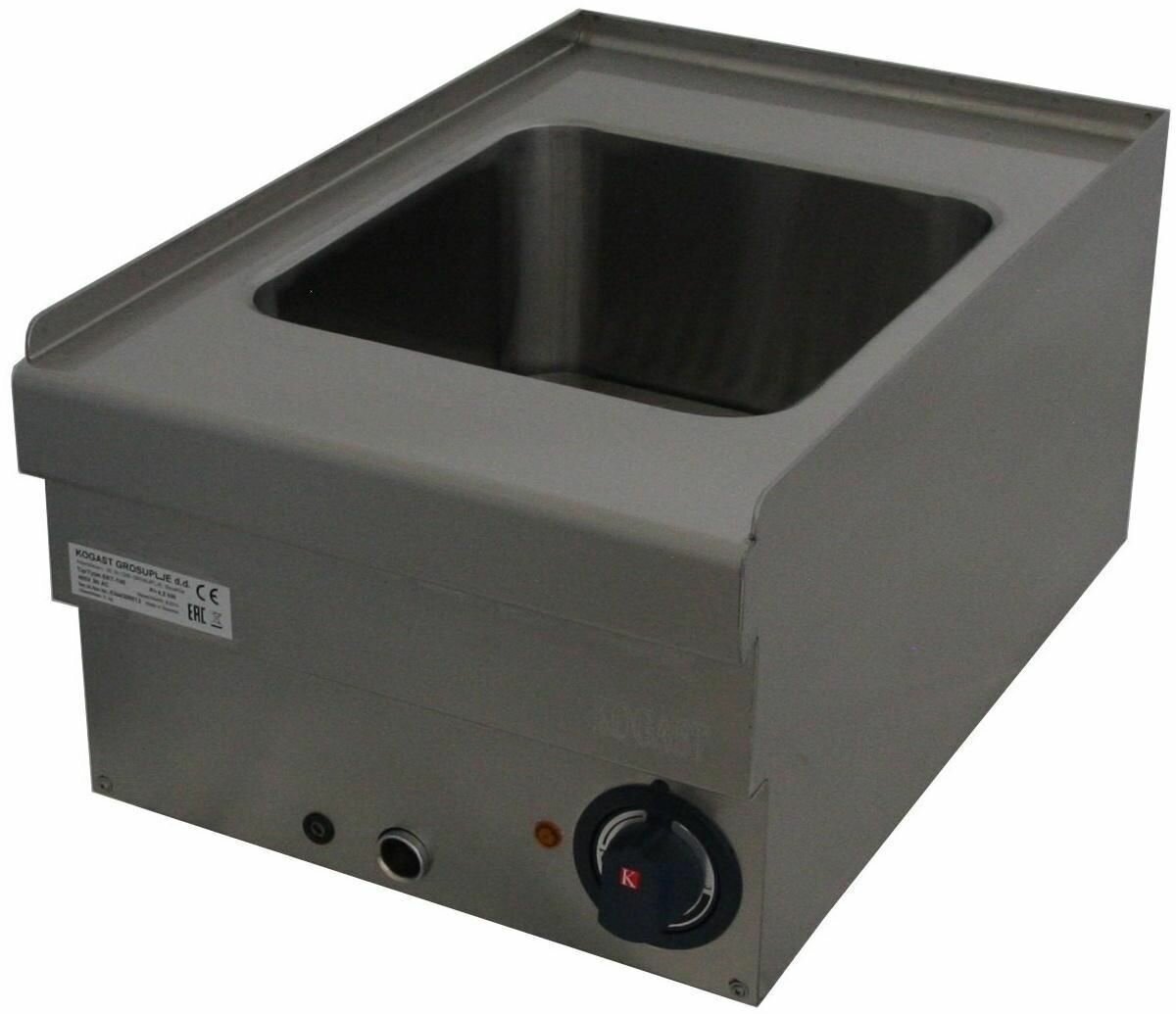 Макароноварка 600 серии KOGAST EKT-T40, 3 фазы, 400х600х310 мм, 380 В, 4,5 кВт