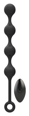 74898 Nexus Quattro, черная. Анальная цепочка с вибрацией
