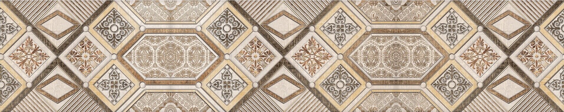 Кухонный фартук/стеновая панель для кухни/фартук на кухню 3D-эффект на основе SPC (каменно-полимерный композит) 3000*610*3мм КМ-279