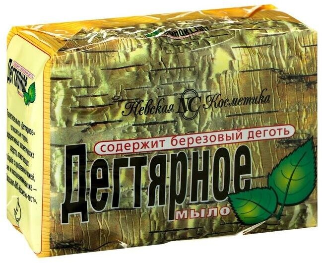 Мыло Невская Косметика «Дегтярное» 4 шт. по 100 г