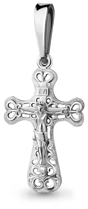 Крестик, серебро, 925 проба