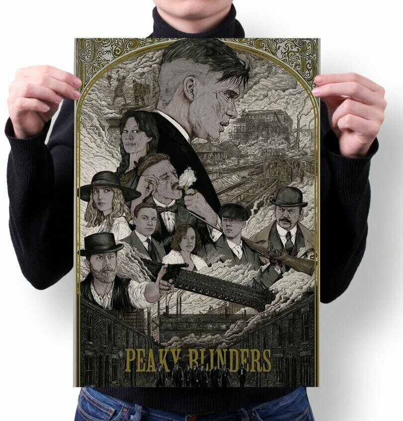 Плакат А4 Принт "Острые Козырьки" - 6