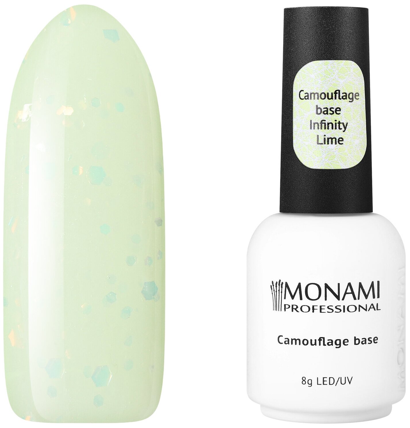 MONAMI, База Monami камуфлирующая Infinity Lime 8г