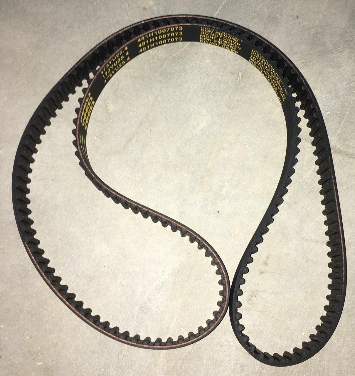 Ремень ГРМ Chery Tiggo 7 [1.5 16V 6MT внедорожник Turbo] 481H1007073CA