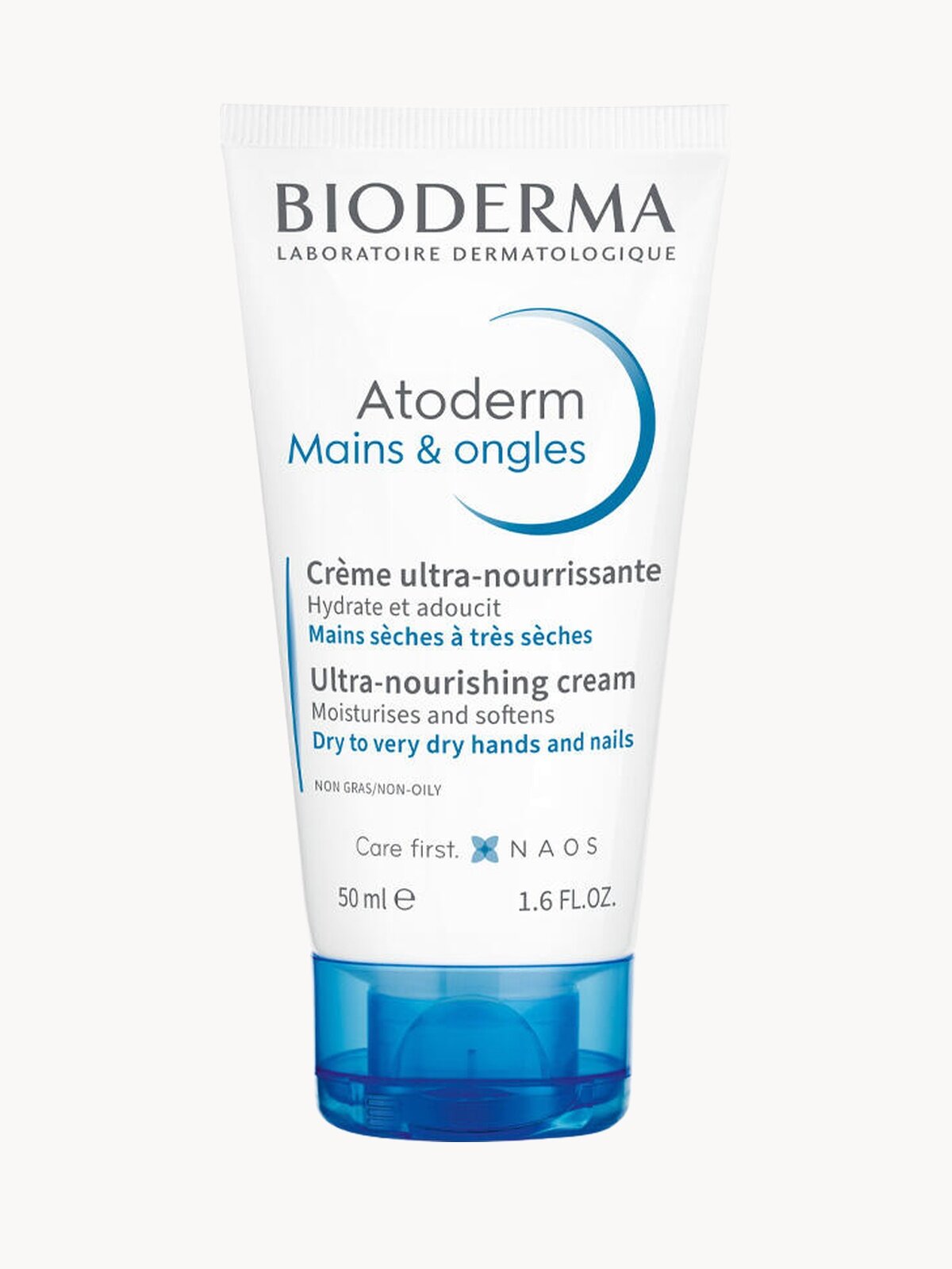 BIODERMA Atoderm Питательный, восстанавливающий крем для сухой, поврежденной кожи рук и ногтей, 50 мл