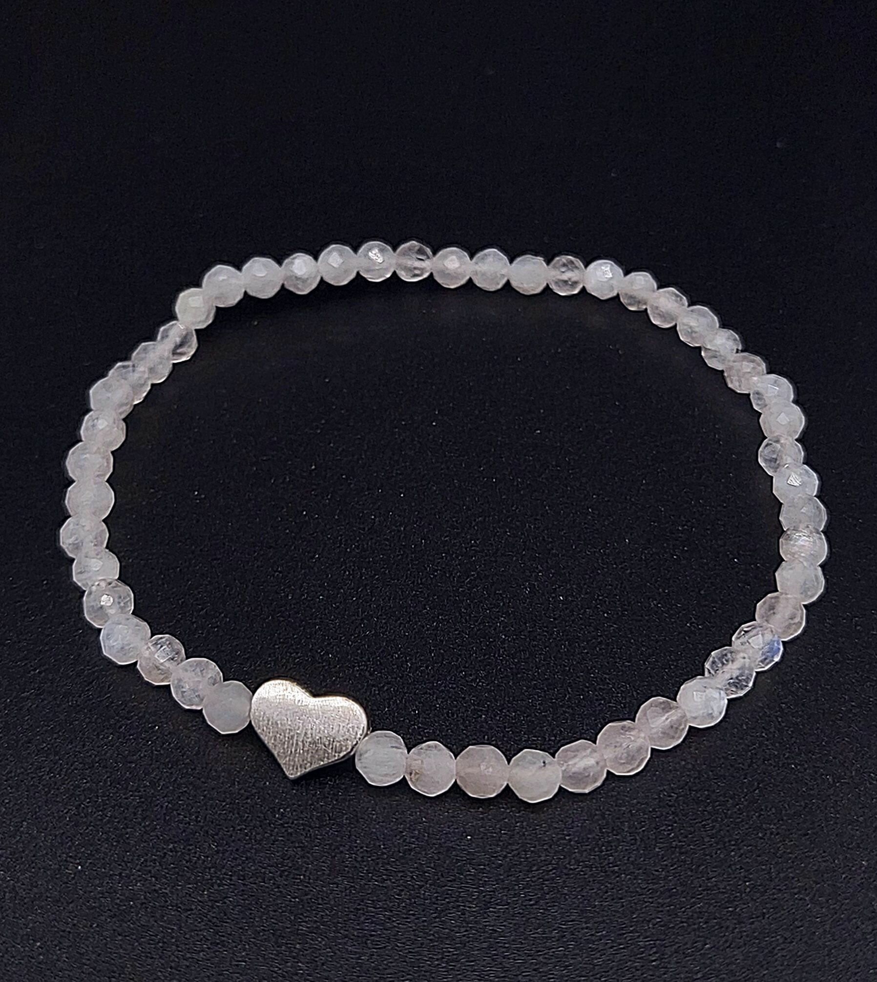 Браслет, лунный камень