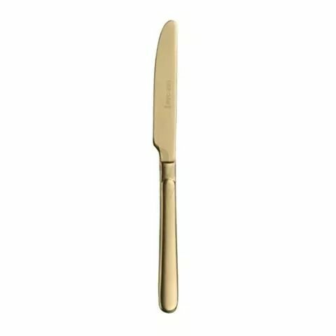 Нож столовый PINTINOX Casali Gold Stone Washed, 21.6 см, нержавеющая сталь 18/10, PVD, цвет золотой (0YA20003)
