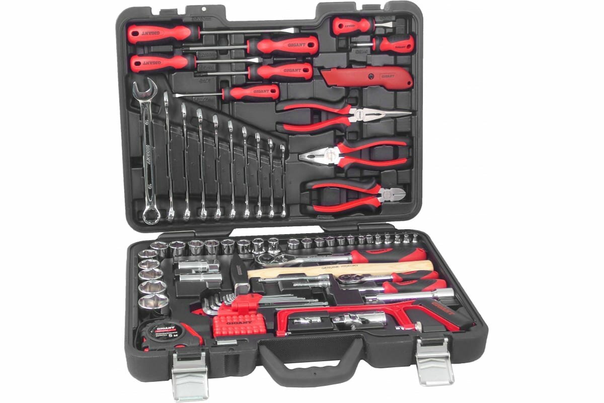 Набор инструментов Gigant Professional 1/2 и 1/4 101 предмет GPS 101