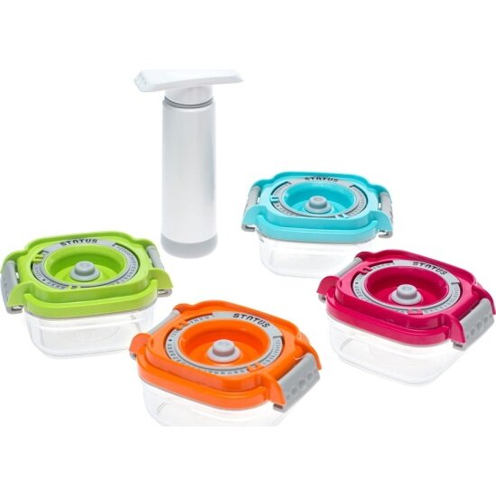 Набор контейнеров для вакуумной упаковки Status VAC-BABY